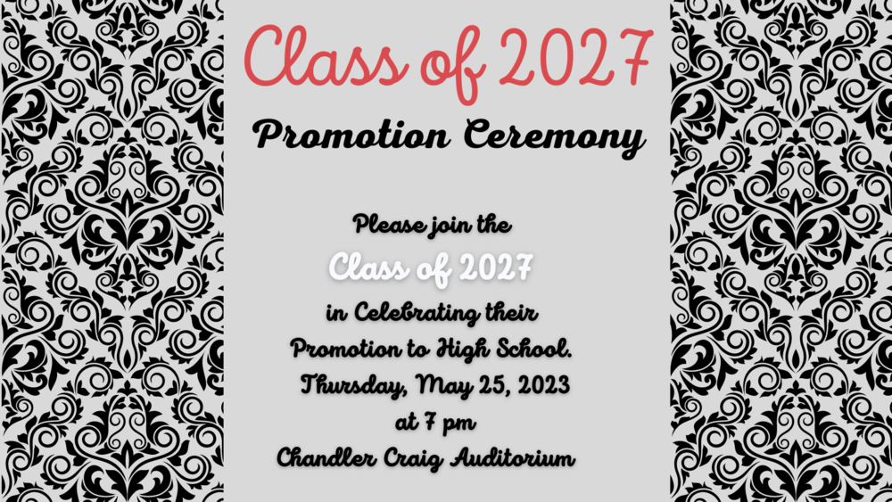 Class of 2027 Promotion Ceremony | Hamilton Junior High School